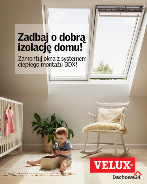 VELUX BDX 2000 System ciepłego montażu okien > VELUX